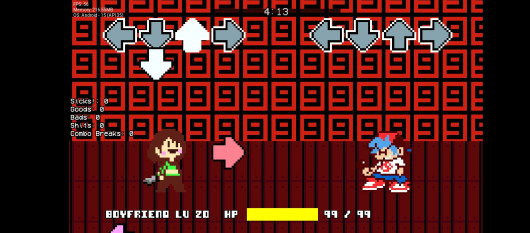 Chara vs BF Knife Fight (MOBILE PORT) Mod for Friday Night Funkin ...