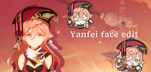 Yanfei small face rework Mod for Genshin Impact | GI Mods