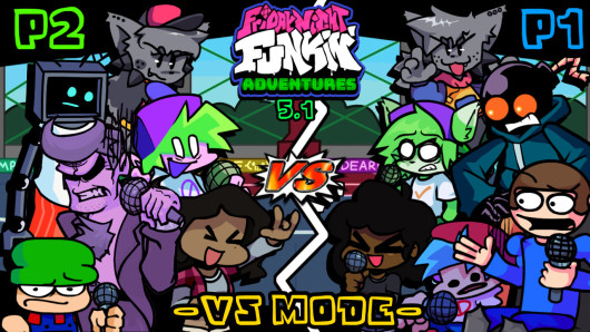 Funkin Adventures Multiplayer 5.1 Mod for Friday Night Funkin' | FNF Mods