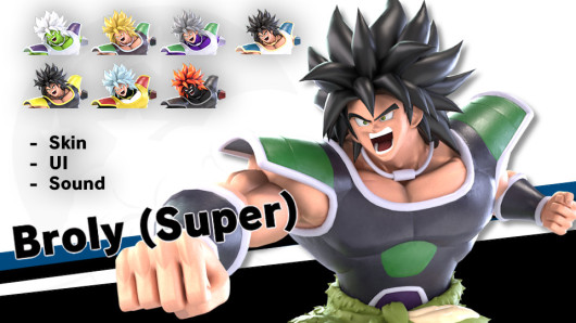 Broly (Super) Skin Pack Mod for Super Smash Bros. Ultimate | SSBU Mods