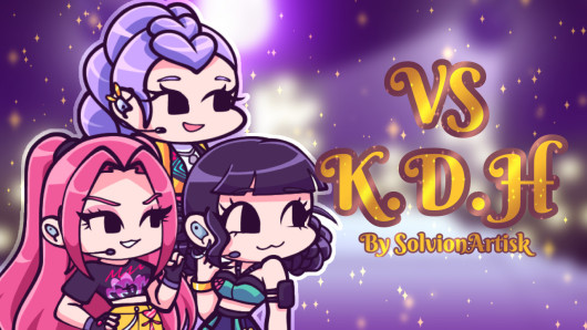 Vs Kpop Demon Hunters! Mod for Friday Night Funkin' | FNF Mods
