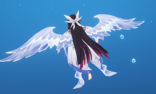 Columbina Glider (+color/size toggles) Mod for Genshin Impact | GI Mods