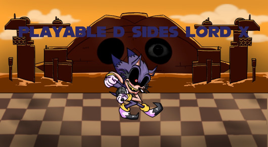 Playable D Sides Lord X Mod for Friday Night Funkin' | FNF Mods