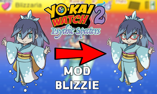 Blizzie replaces Blizzaria (YKW 2) Mod for Yo-Kai Watch 2 | YW2 Mods