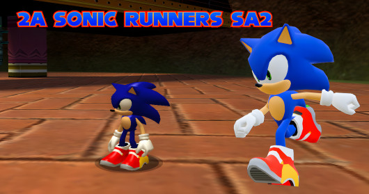 2A Sonic (Runners) SA2 Mod for Shadow The Hedgehog | ShTH Mods