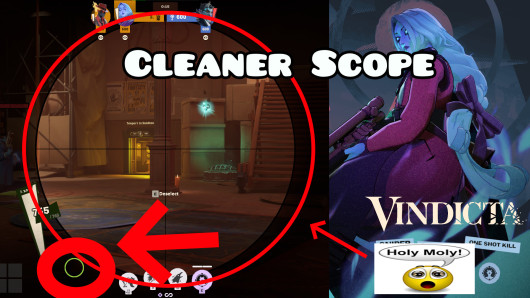 Cleaner Vindicta Scope Mod for Deadlock | DL Mods
