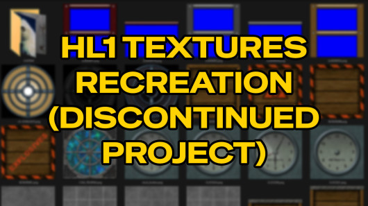 HL1 Textures Recreation (Discontinued Project) Mod for Half-Life | HL Mods