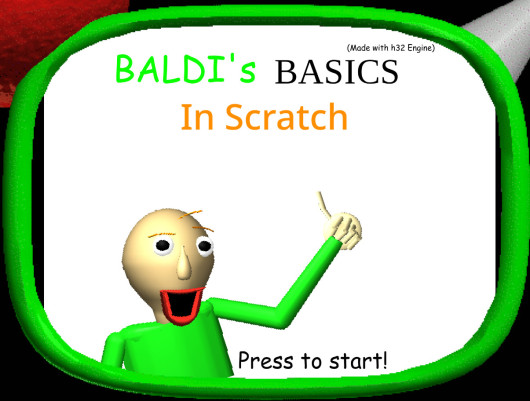 (3D) BALDI'S BASICS IN SCRATCH'S ENGINE (Beta) Mod for Baldi's Basics ...
