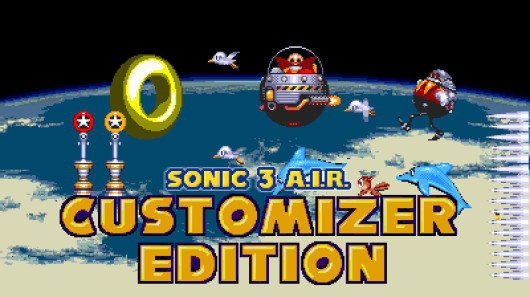 Sonic 3 A.I.R Customizer Edition Mod for Sonic 3 A.I.R. | S3AIR Mods