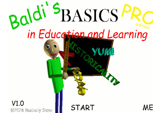 Baldi's Basic PRO Mod for Baldi's Basics | Baldi Mods