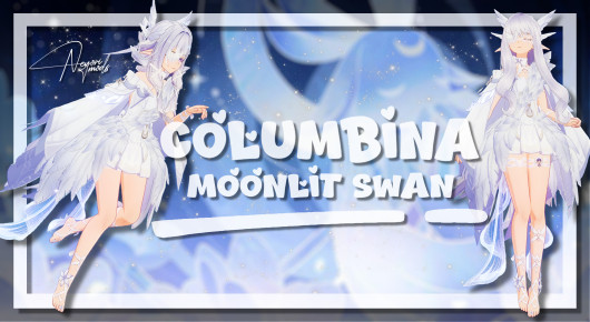 Columbina Moonlit Swan Mod for Genshin Impact | GI Mods