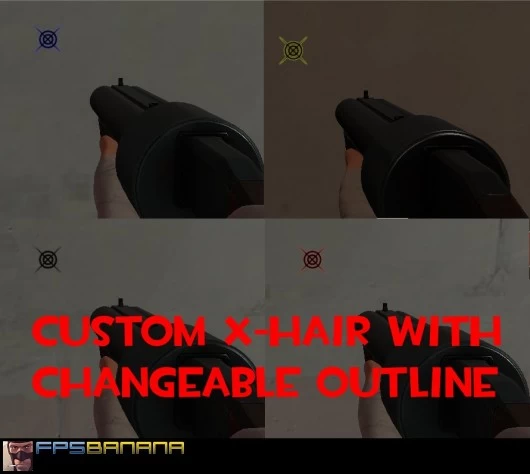 x-hair with changeable outline Mod for Team Fortress 2 | TF2 Mods