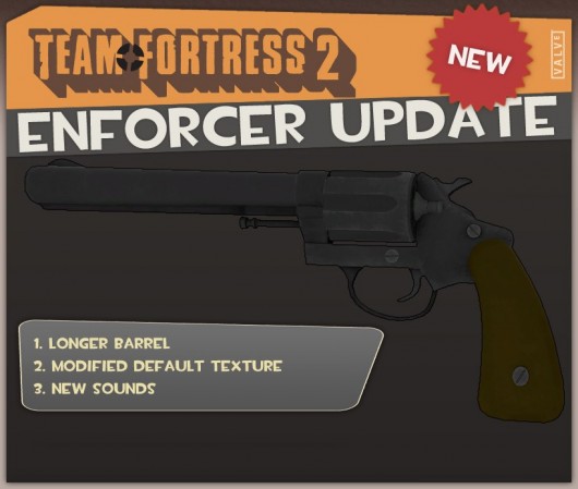 Enforcer Tweaked Mod for Team Fortress 2 | TF2 Mods