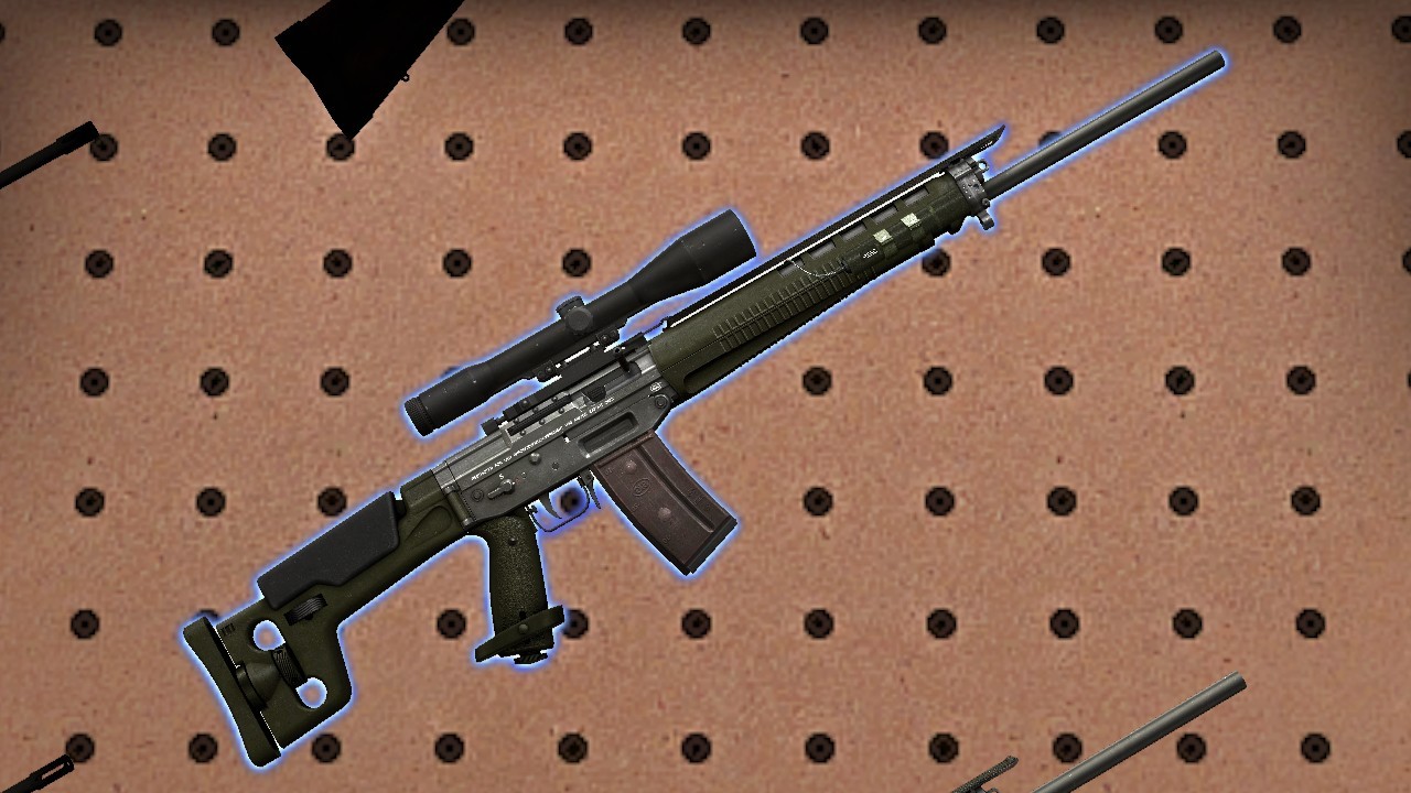 SIG SG550(Green) Mod for Left 4 Dead 2 | L4D2 Mods