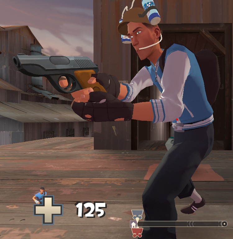 TF2: Painted stock scout weapons! Mod for Team Fortress 2 | TF2 Mods