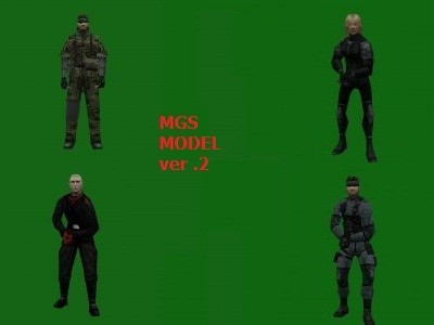 MGS Char Collection v2 [The Specialists] [Mods]