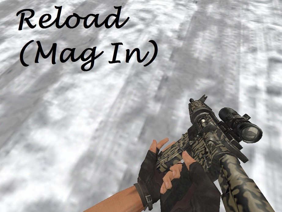 CSO's Camo M4A1 Scope On Brain's BF3 Animation Mod for Counter-Strike ...