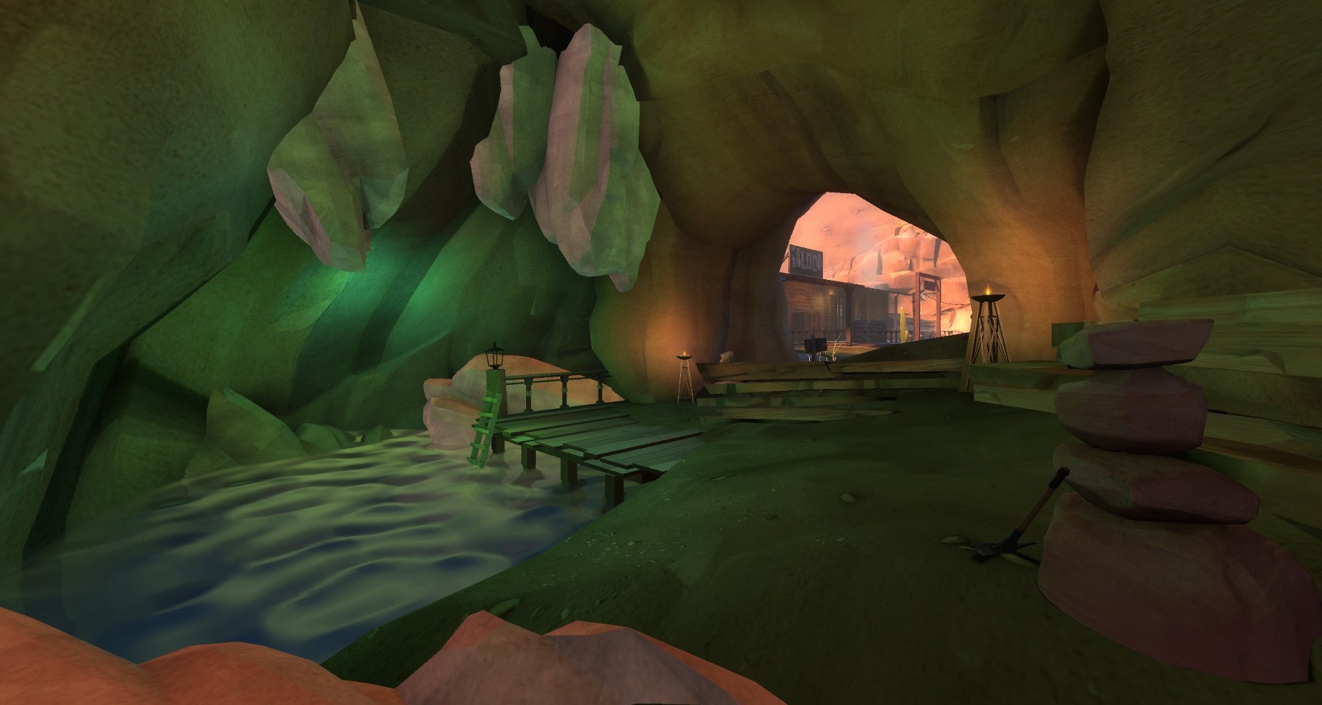 koth_sunset_saloon_r2_2 Mod for Team Fortress 2 | TF2 Mods