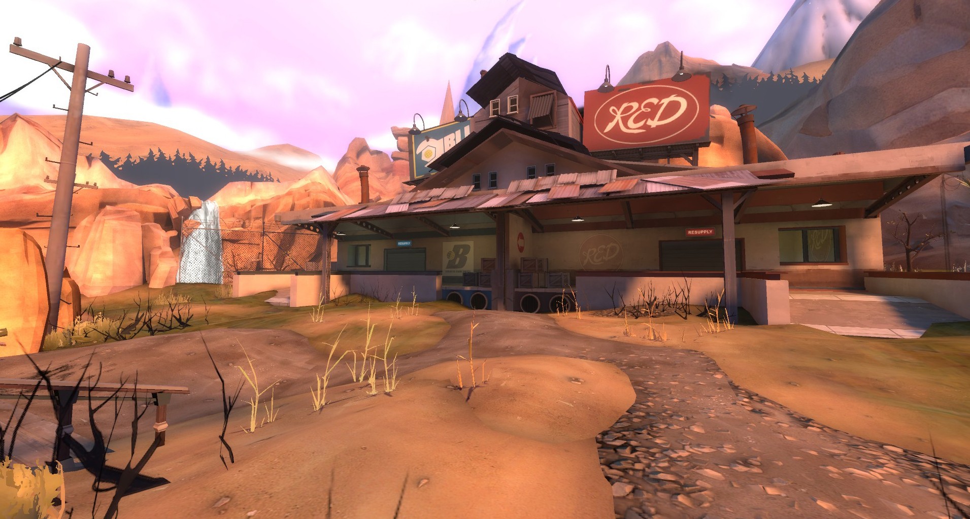 koth_sunset_saloon_r2_2 Mod for Team Fortress 2 | TF2 Mods