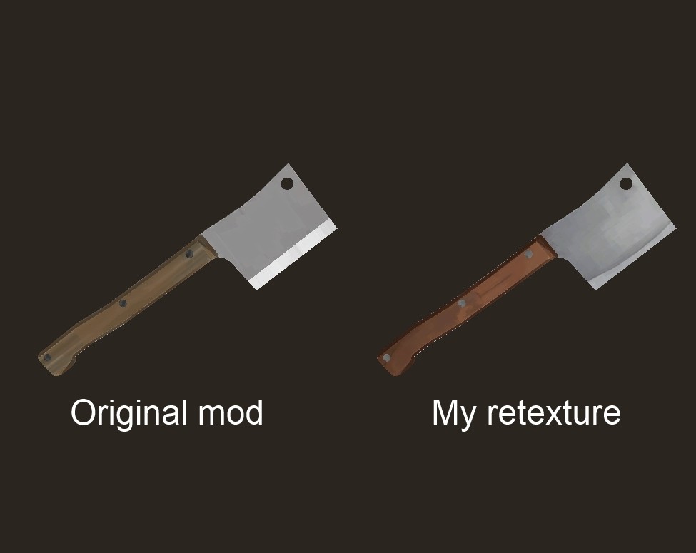 Meat Cleaver Retexture Mod for Team Fortress 2 | TF2 Mods