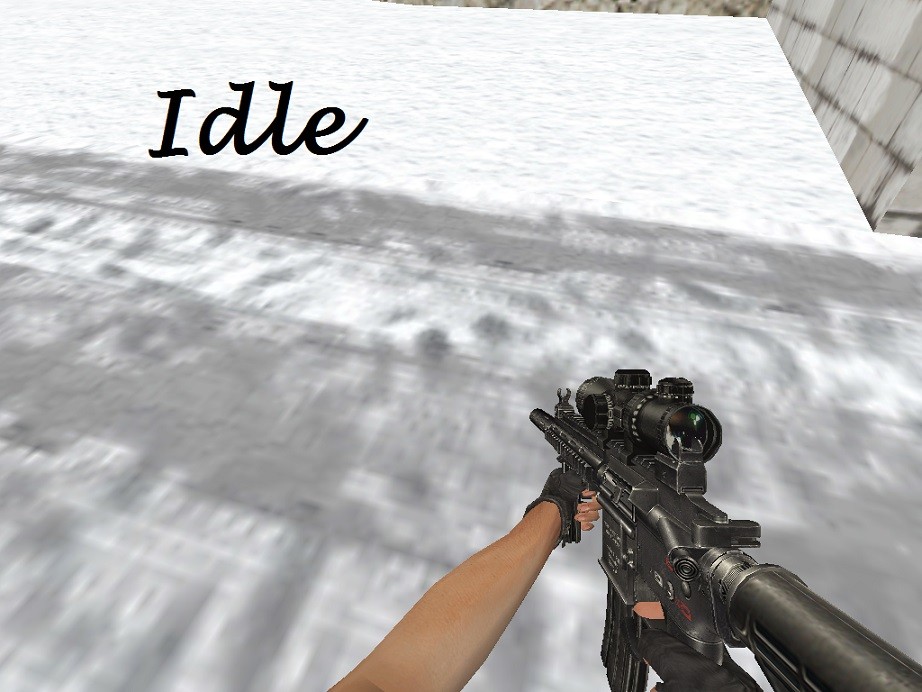 CSO HK416 + Mueller Scope On Janus-5 Animation Mod for Counter-Strike ...