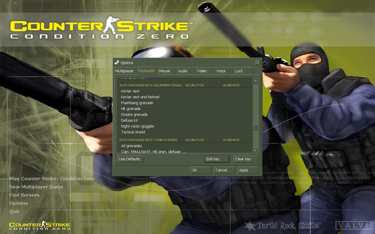 Advanced Keyboard Options Menu Mod For Counter Strike 1 6 CS1 6 Mods Advanced Keyboard Options Menu Mod For Counter Strike 1 6 CS1 6 Mods