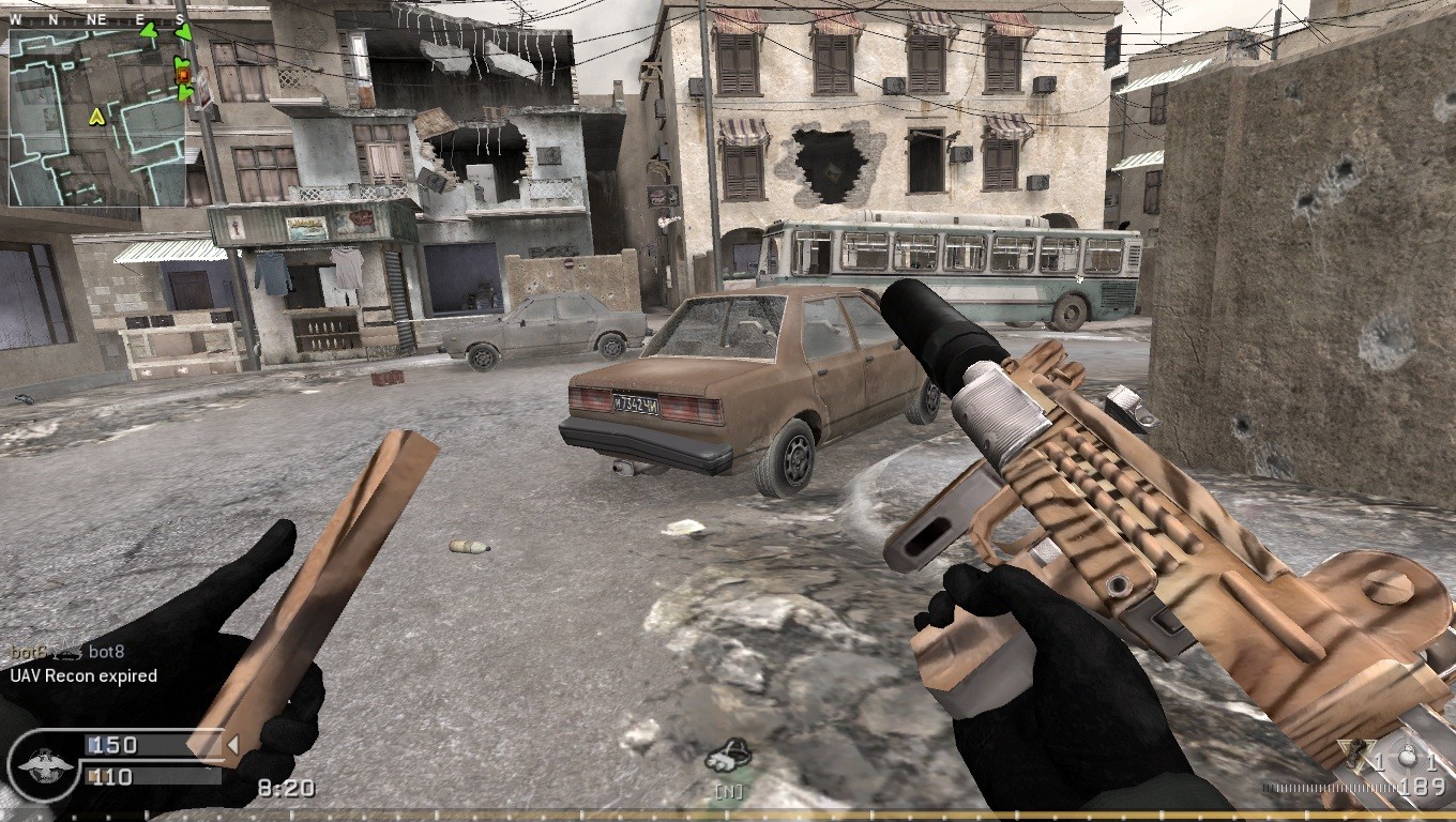 Mini-Uzi Tiger [Call of Duty 4: Modern Warfare] [Mods]