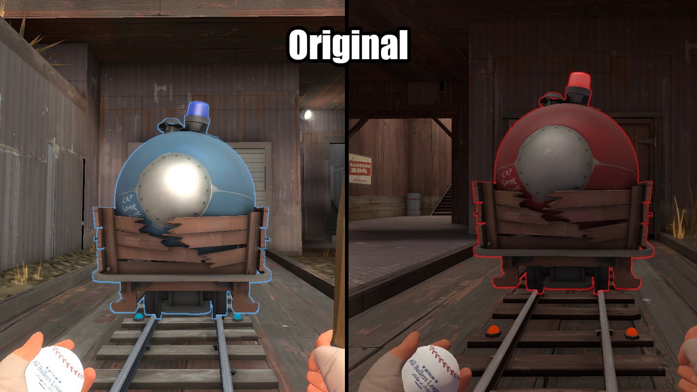 Many Team Coloured Payload Carts Pack [Team Fortress 2] [Mods]