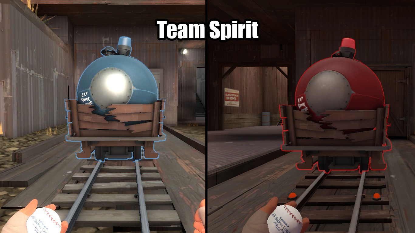 Many Team Coloured Payload Carts Pack [Team Fortress 2] [Mods]