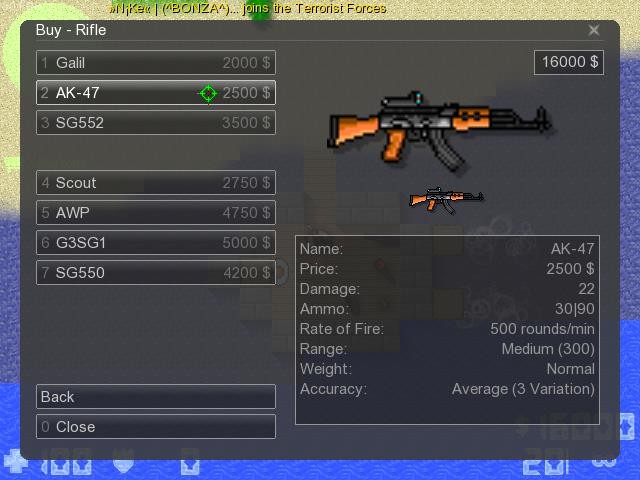 Pack weapons Mod for CS2D | CS2D Mods