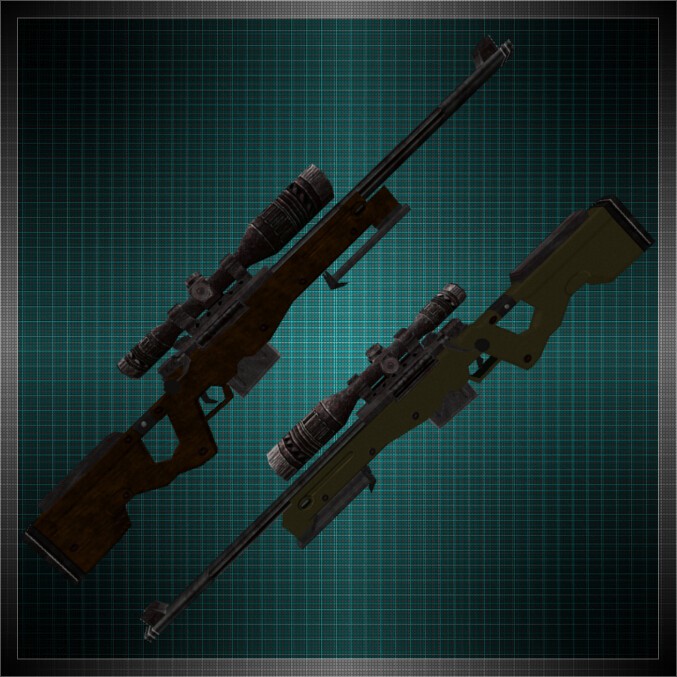 AWP Re-texture 2 [Counter-Strike 1.6] [Mods]