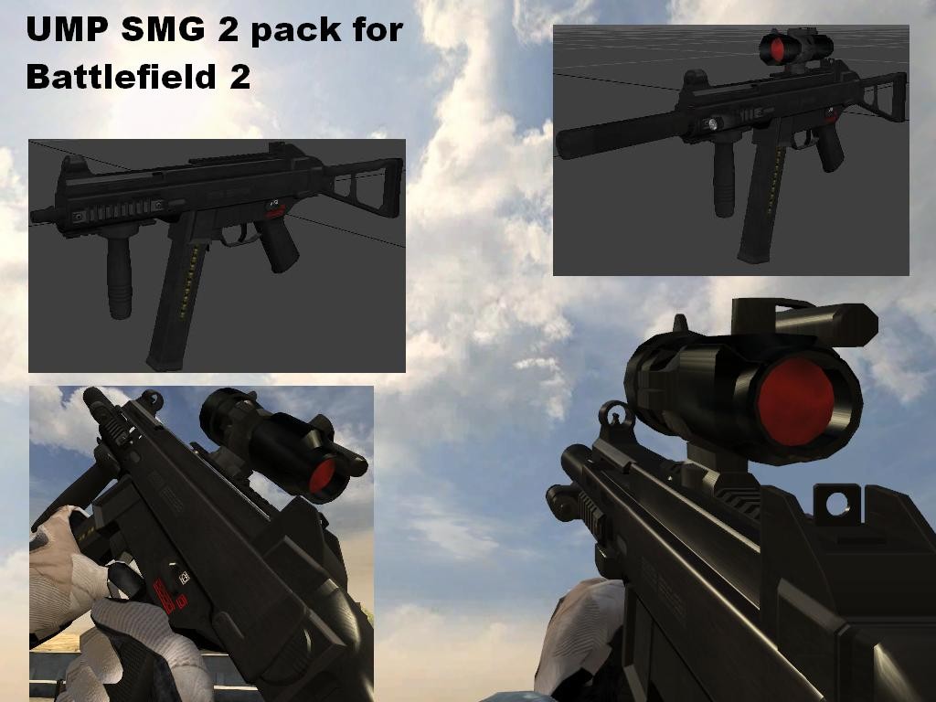 UMP PACK Mod for Battlefield 2 | BF2 Mods