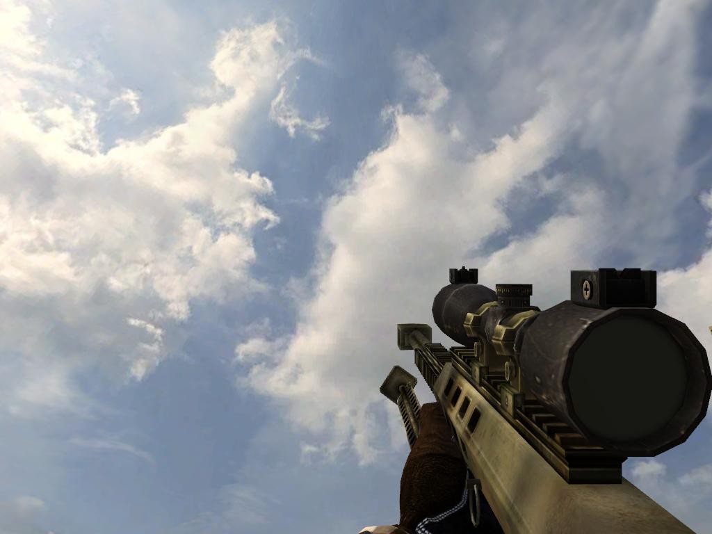 M95 Sniper Customized with Dual sights Mod for Battlefield 2 | BF2 Mods