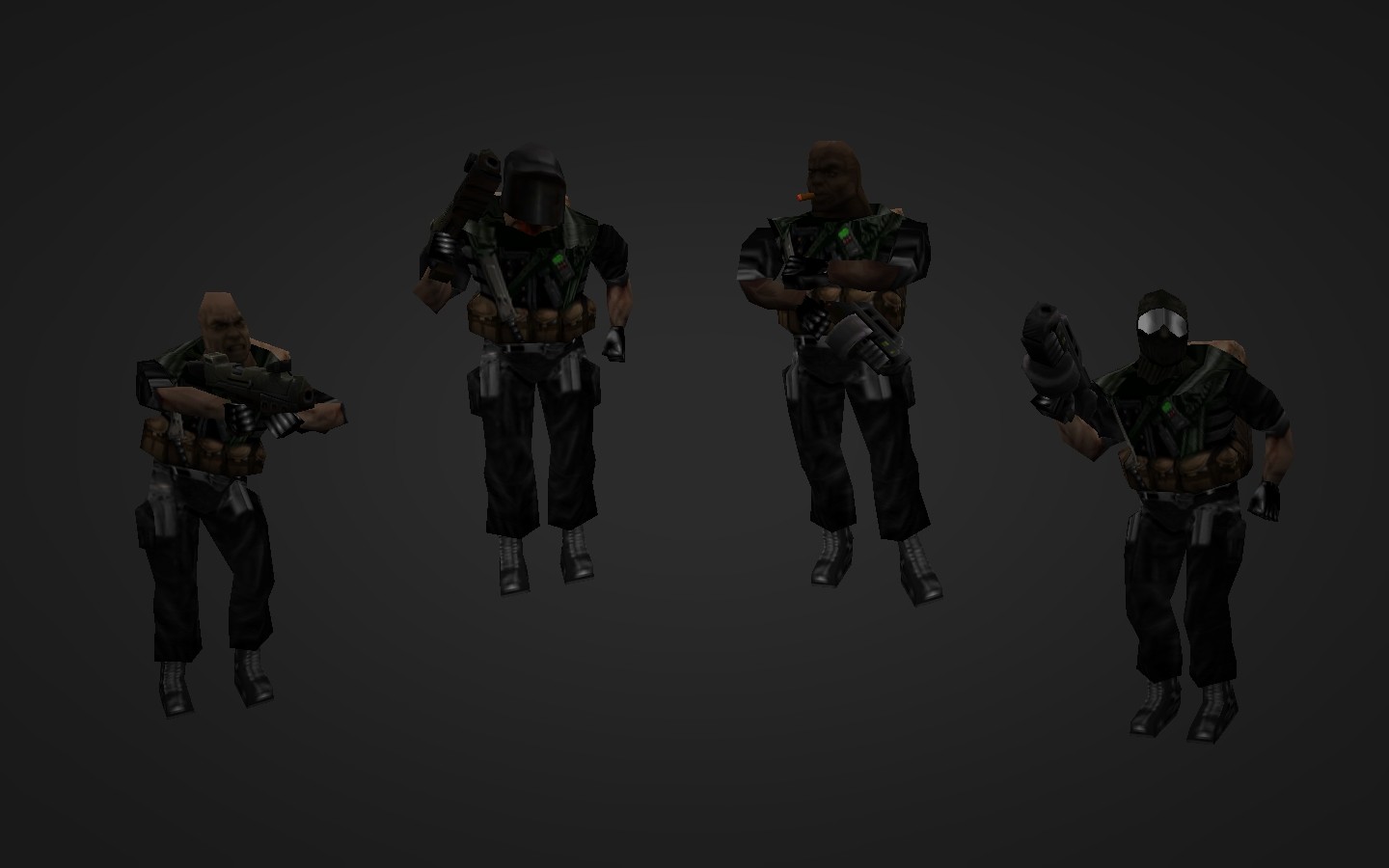 Half-Life/Quake 2 Crossover - Human Grunts [Half-Life] [Mods]