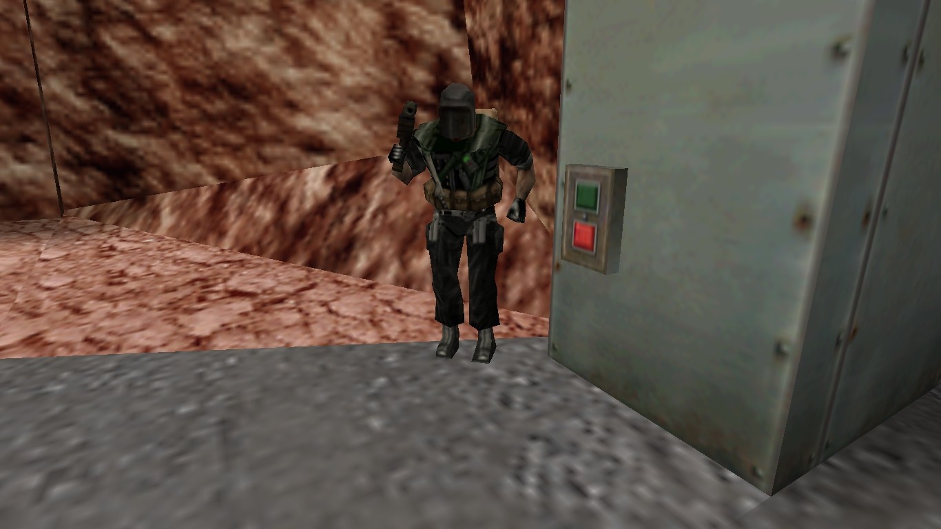 Half-Life/Quake 2 Crossover - Human Grunts [Half-Life] [Mods]