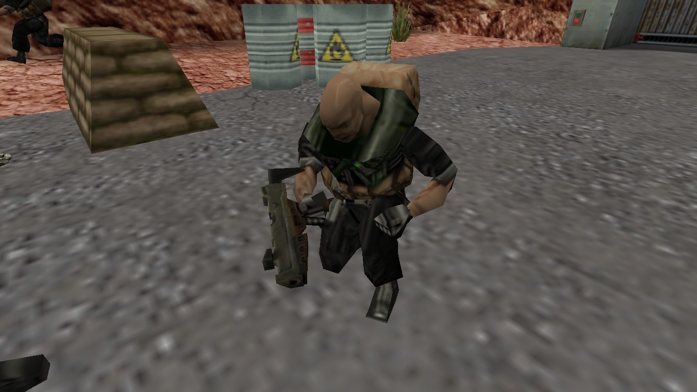 Half-Life/Quake 2 Crossover - Human Grunts [Half-Life] [Mods]