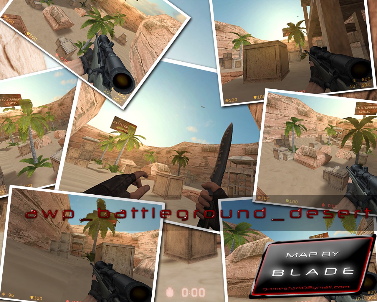 awp_battleground_desert [Counter-Strike 1.6] [Mods]