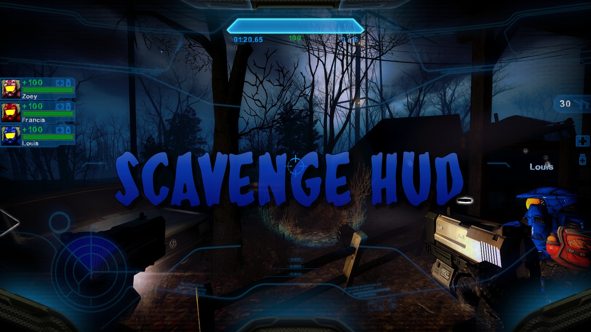 Delux Halo HUD Mod for Left 4 Dead 2 | L4D2 Mods
