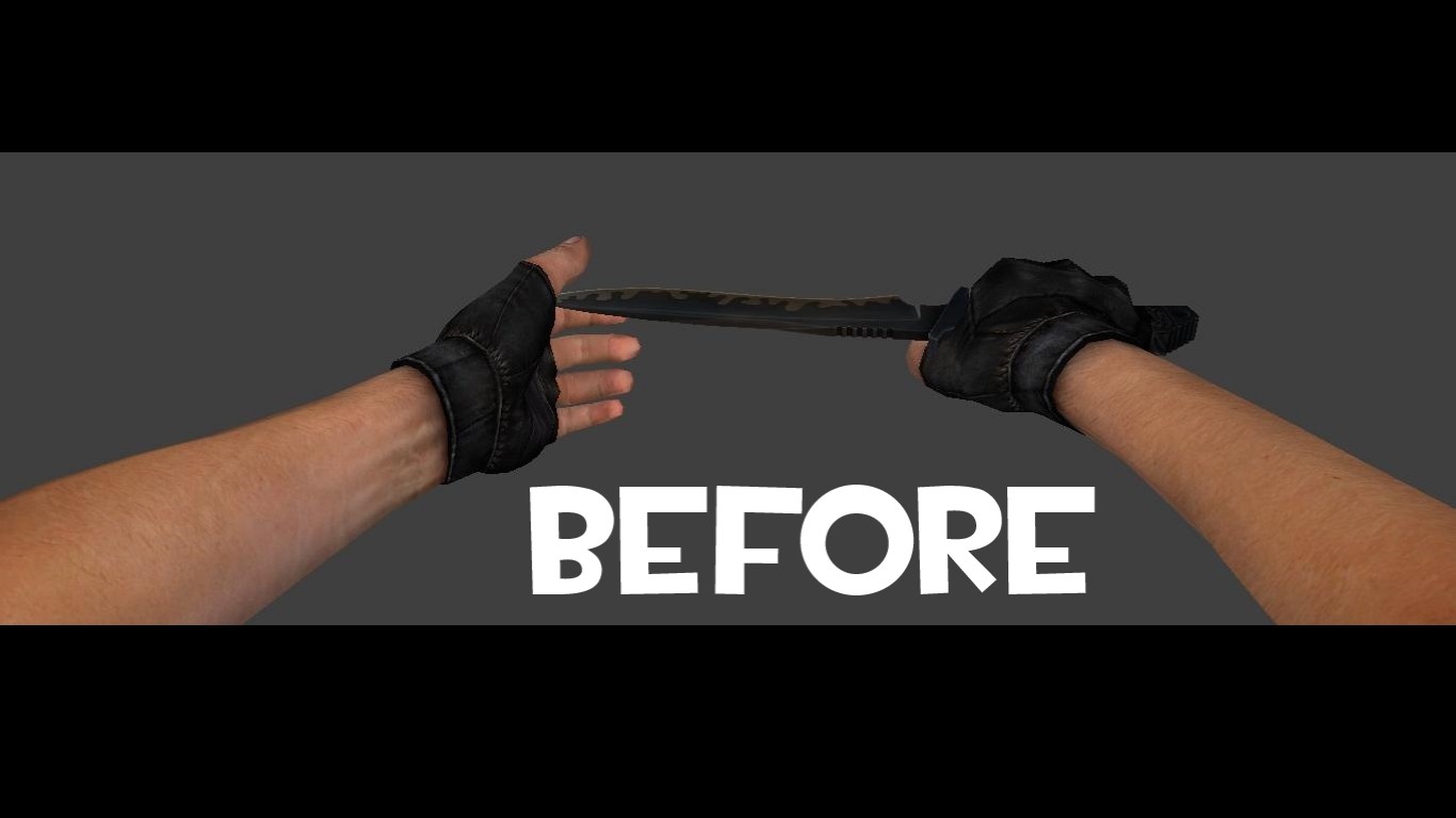 Hi-Res Realistic Hand Mod for Counter-Strike: Source | CS:S Mods
