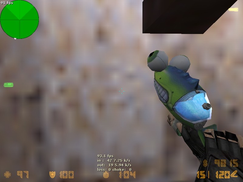 Lighting Big-EYE From CSO To Glock CS1.6 [Counter-Strike 1.6] [Mods]