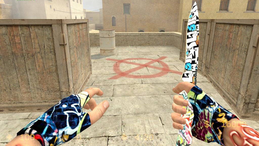 Hands - Graffiti Mod for Counter-Strike: Source | CS:S Mods