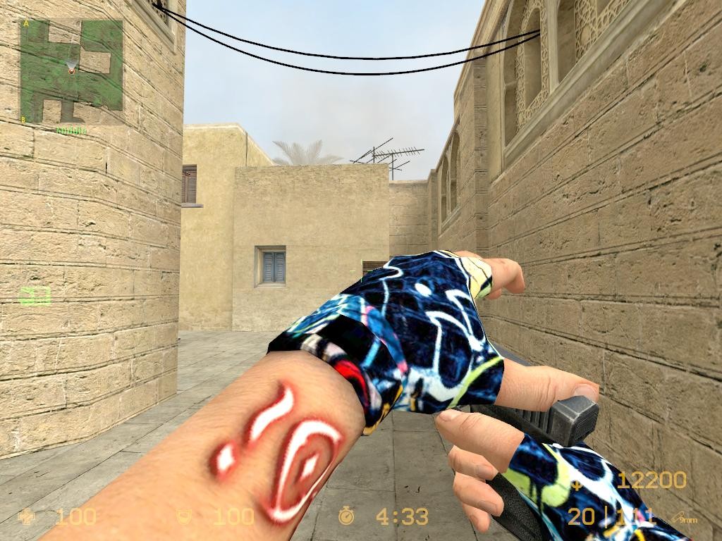 Hands - Graffiti Mod for Counter-Strike: Source | CS:S Mods