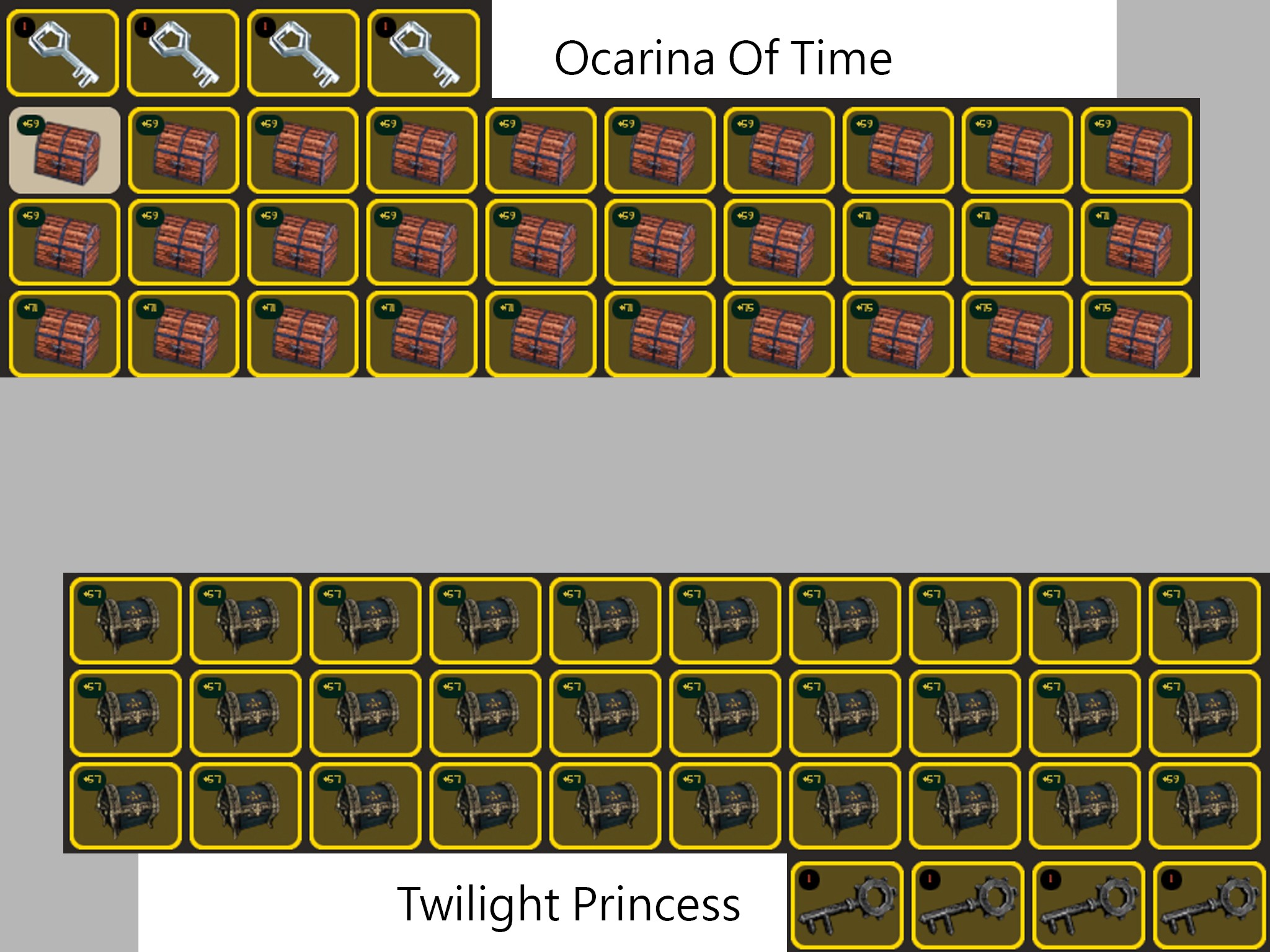 Nintendo Legend Of Zelda Crates and Key Replacers [Team Fortress 2] [Mods]