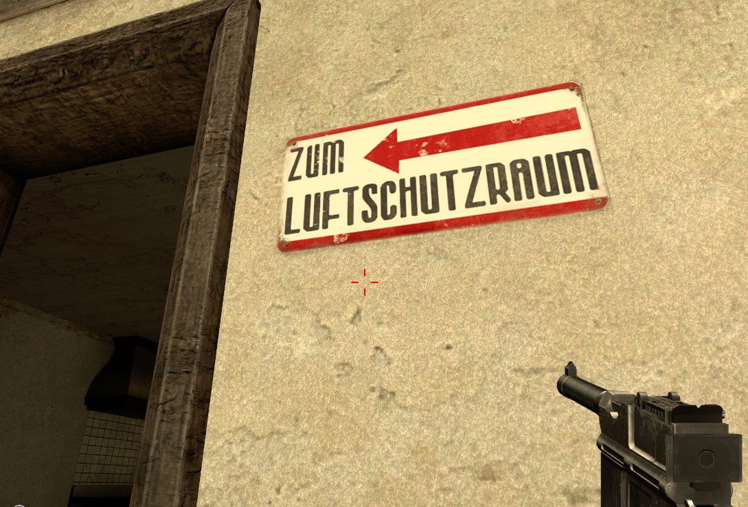 Hi-Res German HQ-Signs Mod for Day of Defeat: Source | DoD:S Mods
