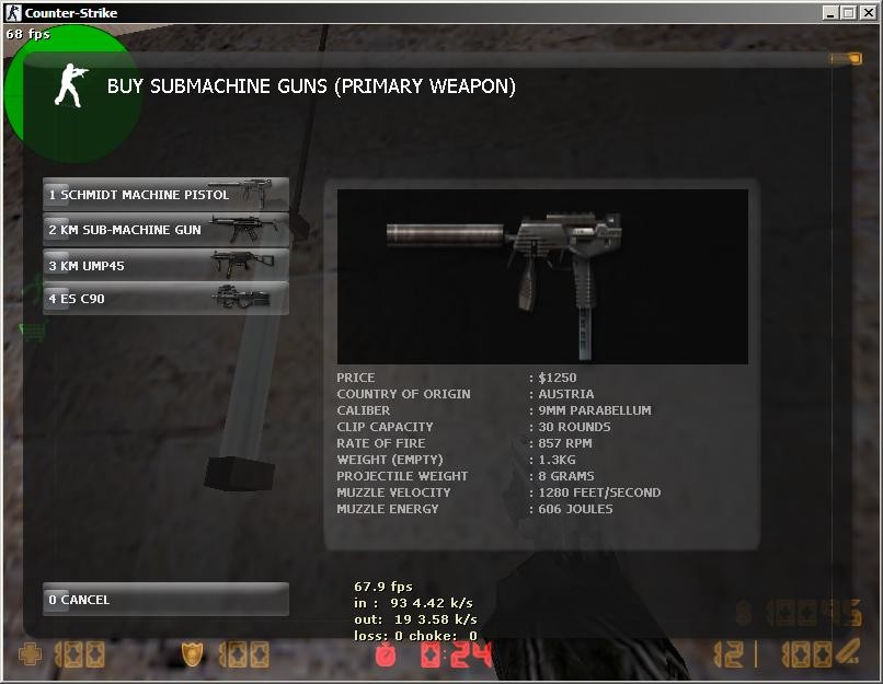 CSO Buy Menu Style Mod for Counter-Strike 1.6 | CS1.6 Mods