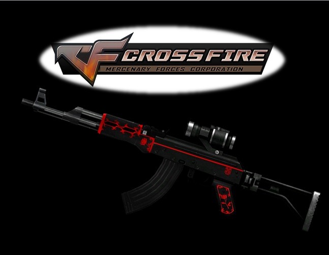 CF AK-47 Black Scope Mod for Counter-Strike: Source | CS:S Mods
