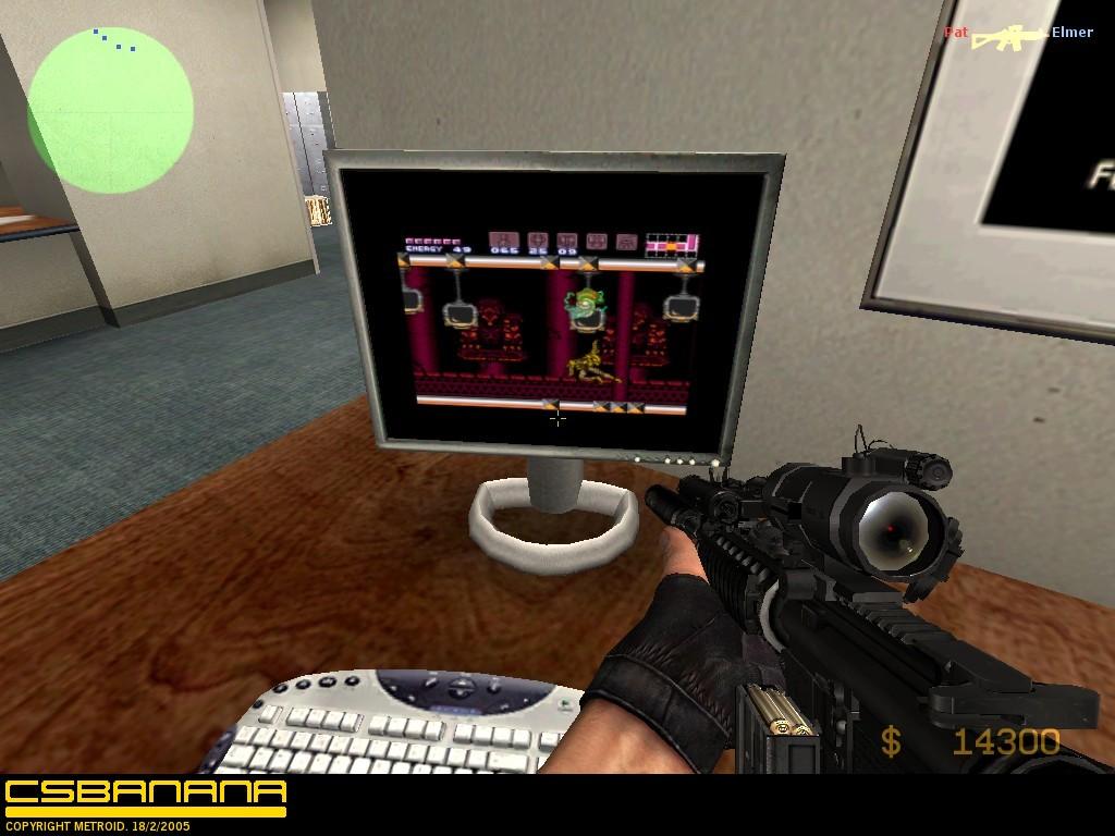 Super Metroid Screen Mod for Counter-Strike: Source | CS:S Mods
