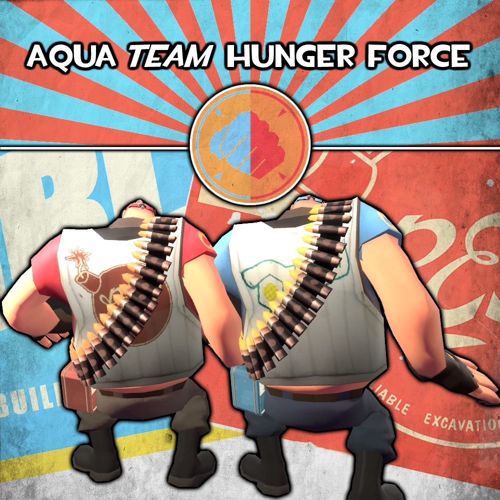 Aqua Team Hunger Force Tf2
