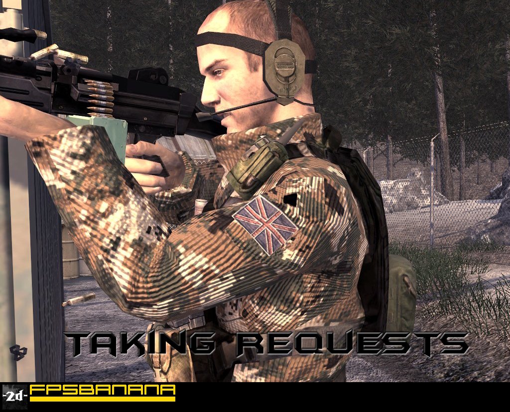 British Digital Woodland SAS Mod for Call of Duty 4: Modern Warfare ...
