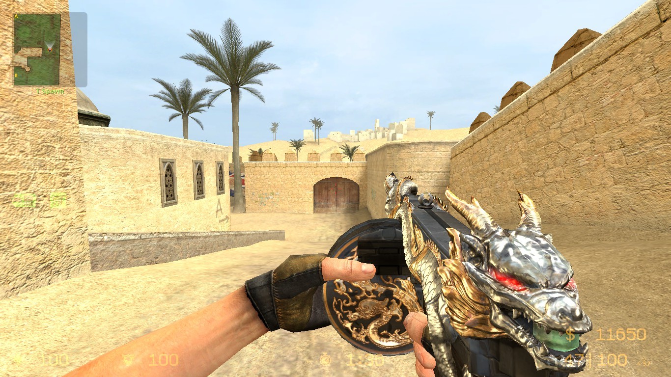 CF Thompson Infernal Dragon Mod for Counter-Strike: Source | CS:S Mods